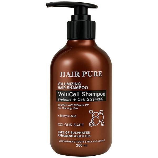 Hair Pure Volumizing VoluCell Shampoo | Volume + Cell Strength Formula